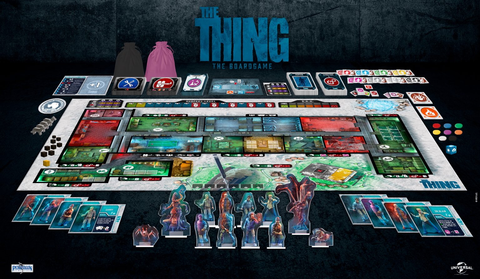 The Thing – The Boardgame – EN Pendragon Game Studio